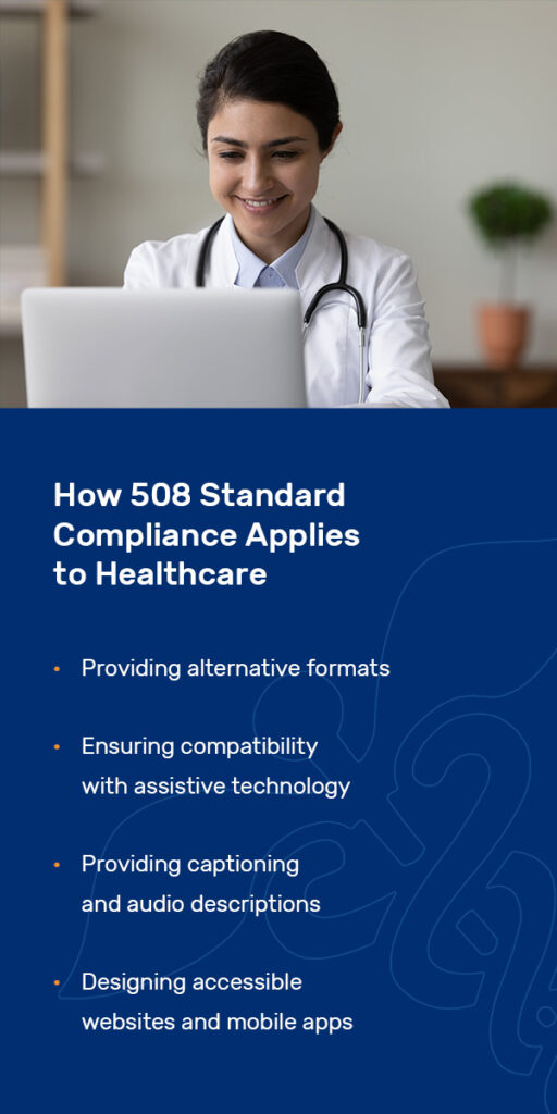 508 Compliance and UX in Healthcare