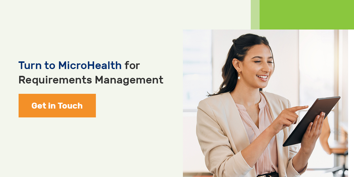 Requirements Management - MicroHealth