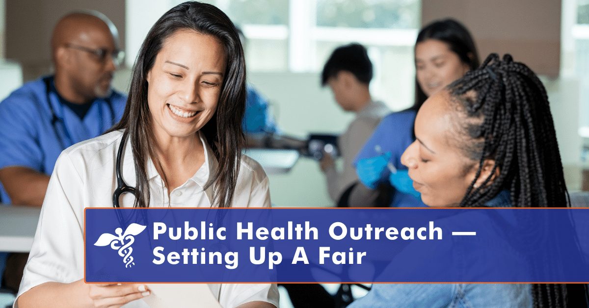 Public Health Outreach - Setting Up a Fair - MicroHealth