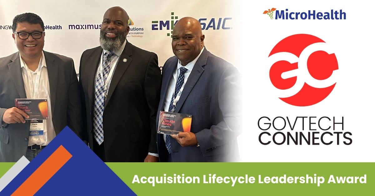 It Executives Receive Govtech Acquisition Leadership Award Microhealth Llc